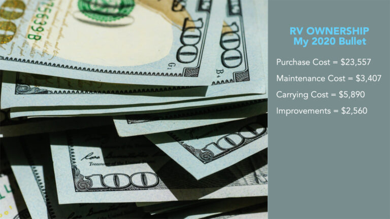 The Real $$ Cost of RV Ownership – 5-Year Analysis – John Marucci – On ...