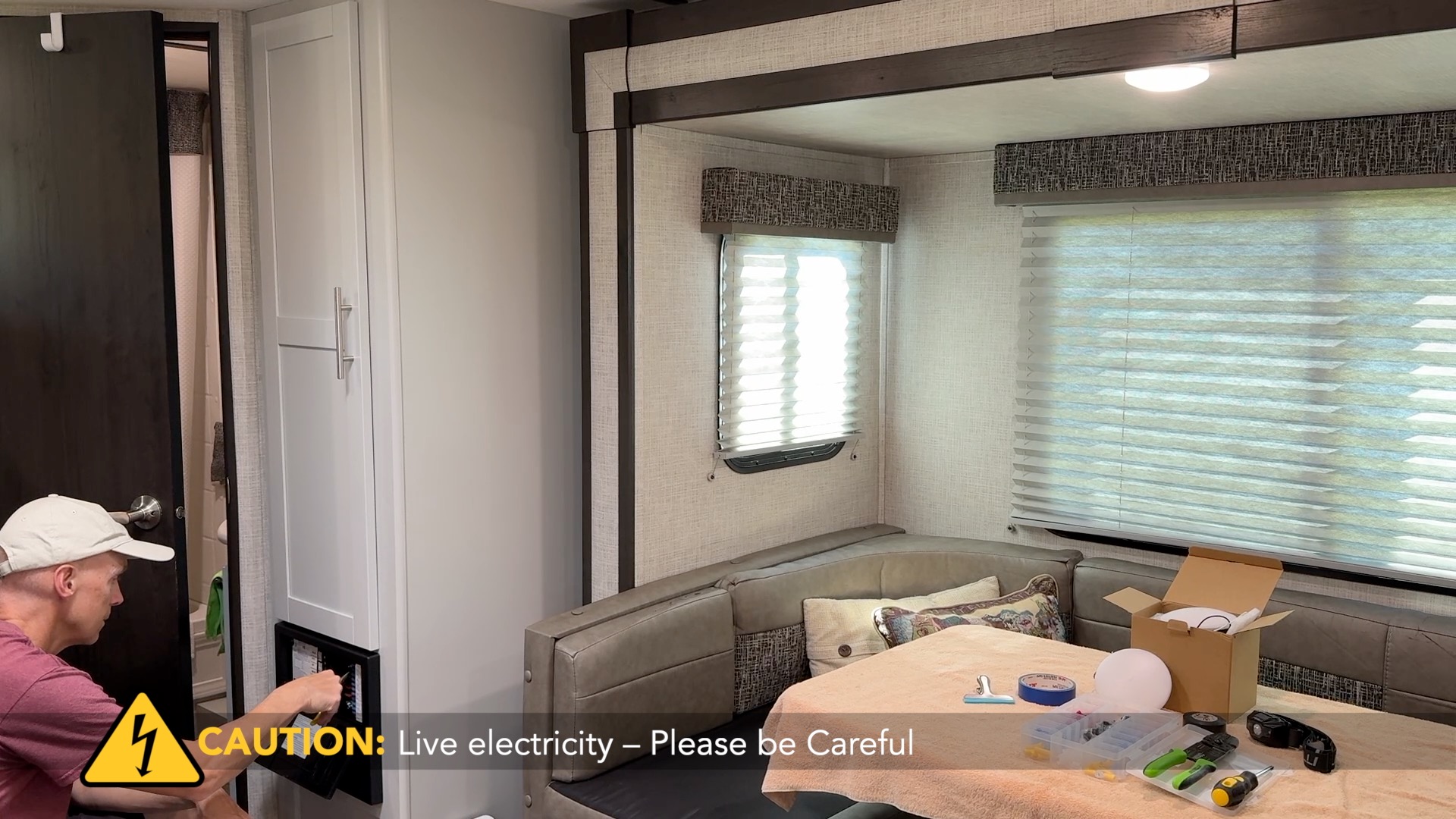 RV LED Dome Light Replacement – Step-by-Step – John Marucci – On The Road